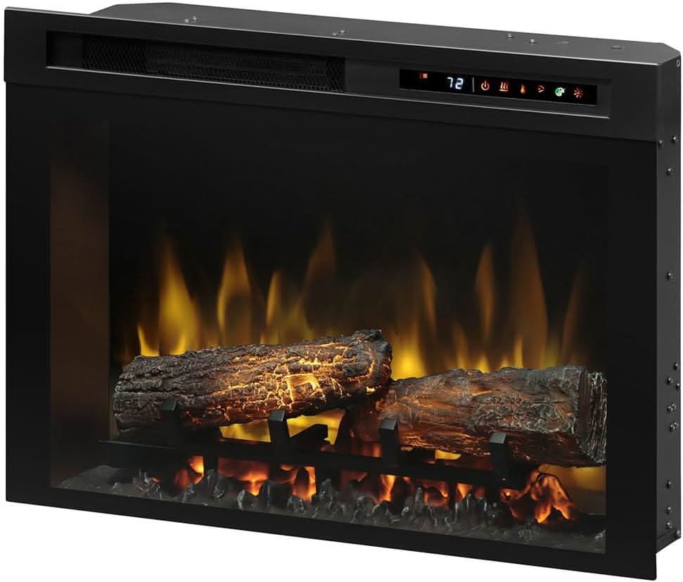 Dimplex Multi-Fire XHD 33-inch Plug-in Electric Firebox with Logs- XHD