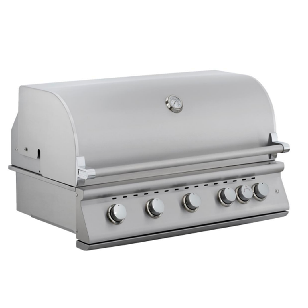 Grandeur Traditional 40-inch Built-In 5 Burner Stainless Steel Bbq Gri