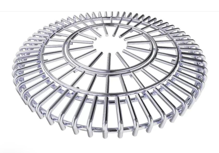 Sunstone - 20 Diameter Stainless Steel 3-In-1 Raised Cooking Grates