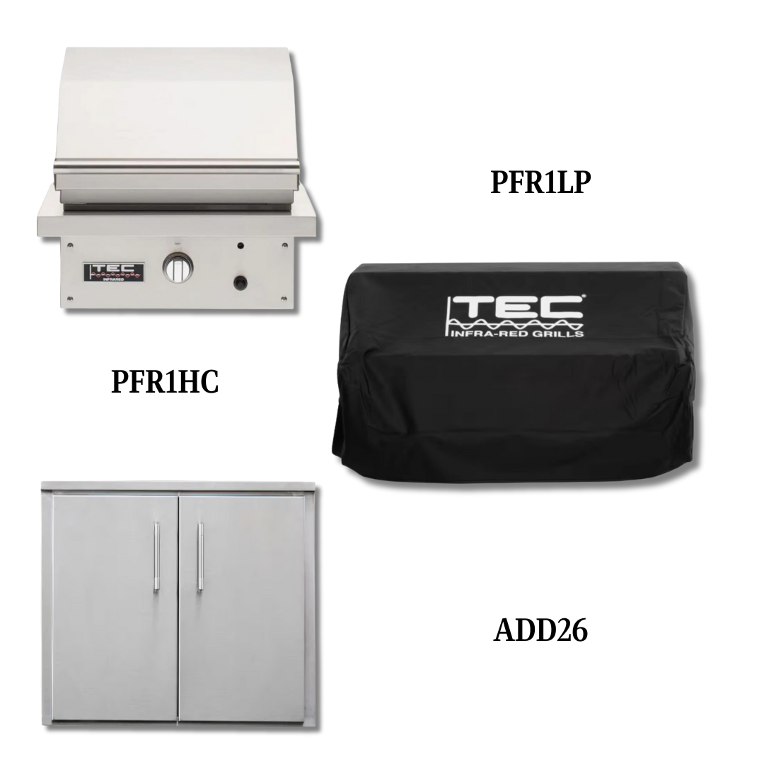 TEC PFR1LP Liquid Propane Gas with Cover and Double Access Door - PCKG