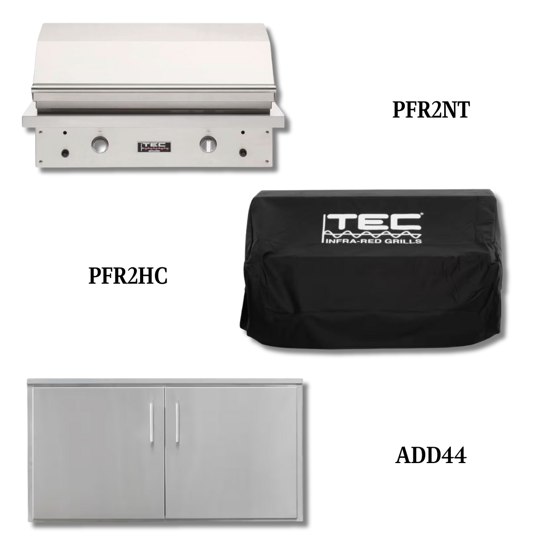 TEC PFR2NT Natural Gas with Cover and Double Access Door - PCKG1-PFR2N