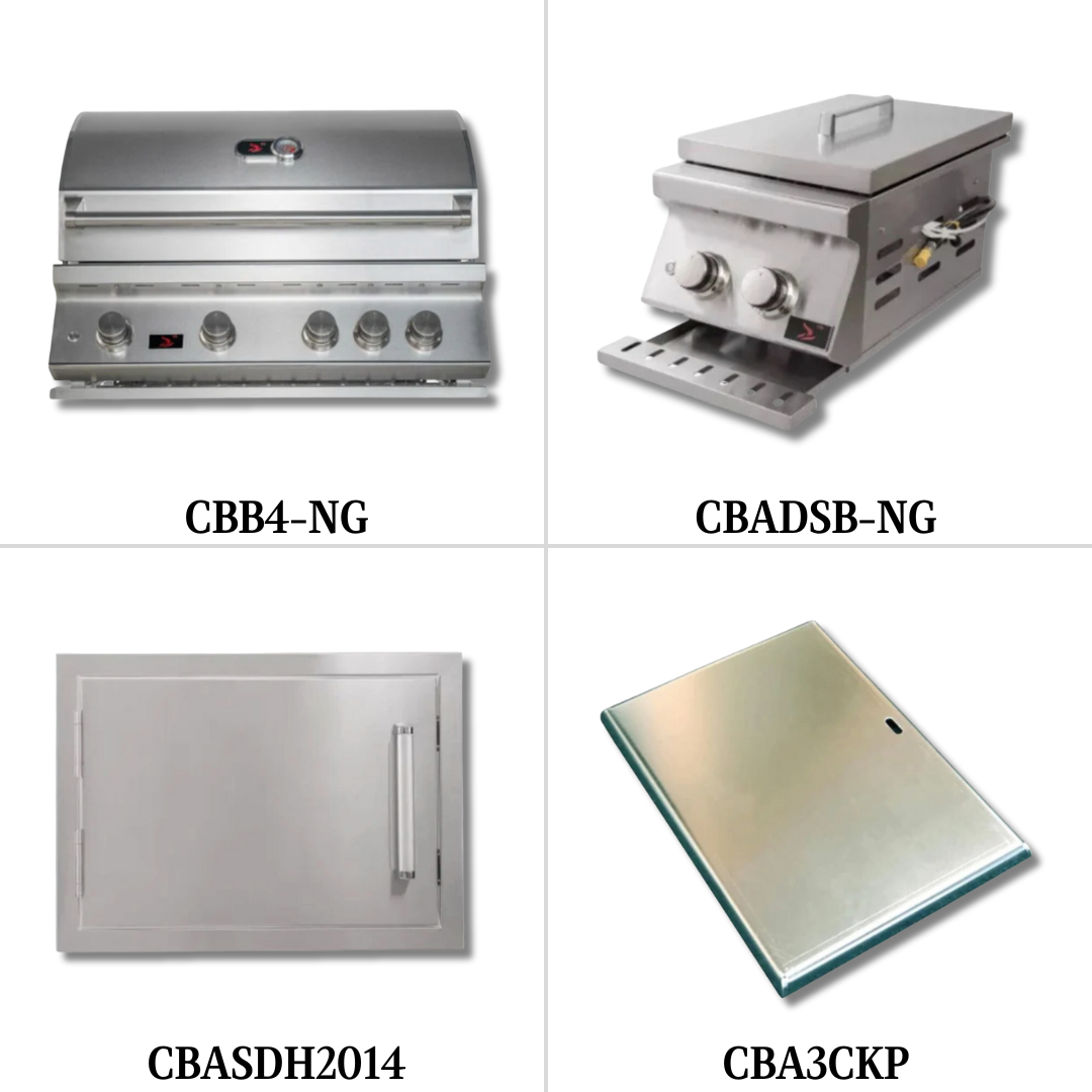 Unleash Flavor with Bonfire 34” 4-Burner NG Grill – Get It Now!