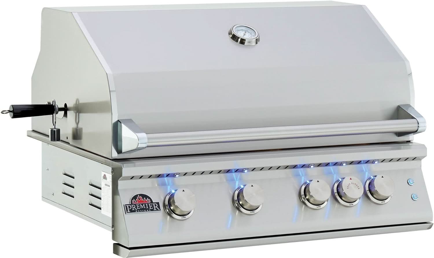 Premier Design 4 Burner w/ Rotisserie & Back Burner Propane Close Out