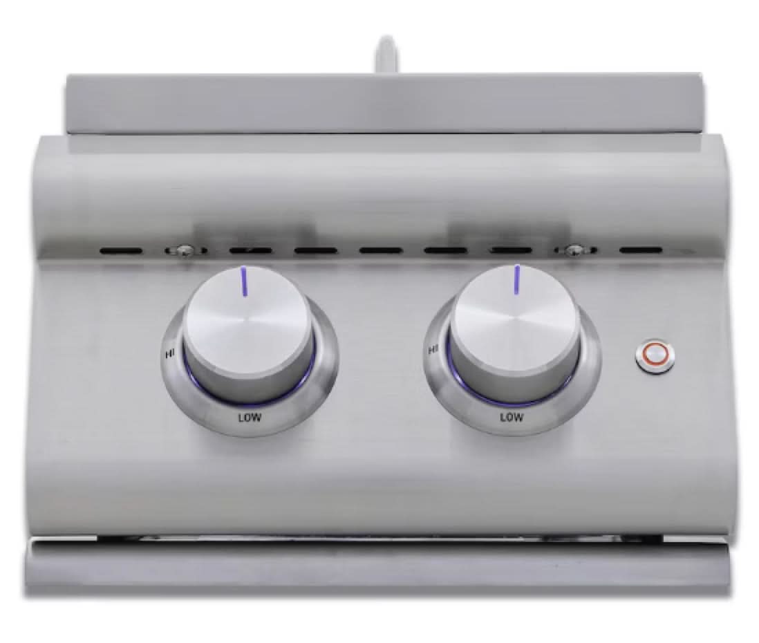 Blaze Premium LTE+ Propane Gas Stainless Steel Double Side Burner W/ L