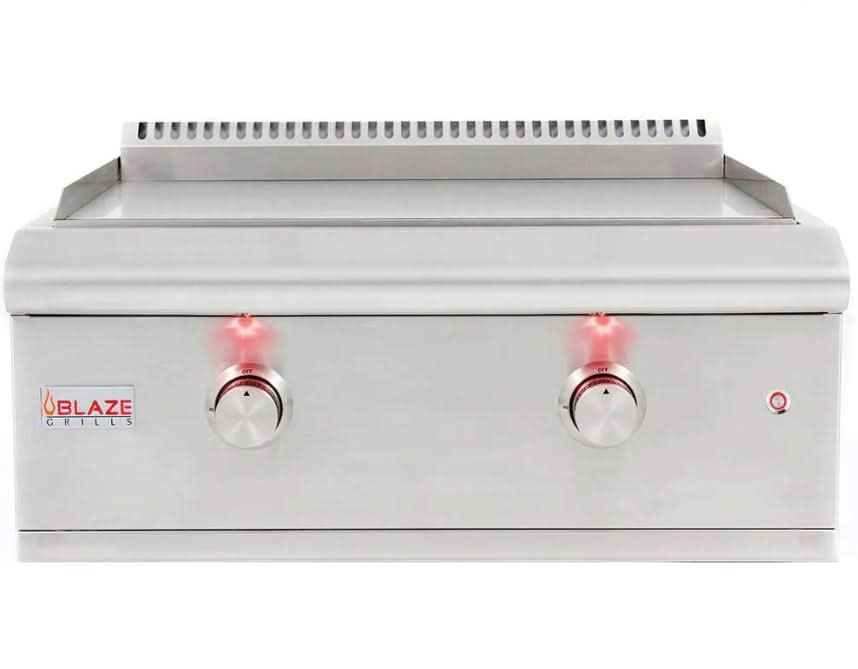 Blaze Built in Propane Gas Griddle with Lights – BLZ-GRIDDLE-LTE-NG