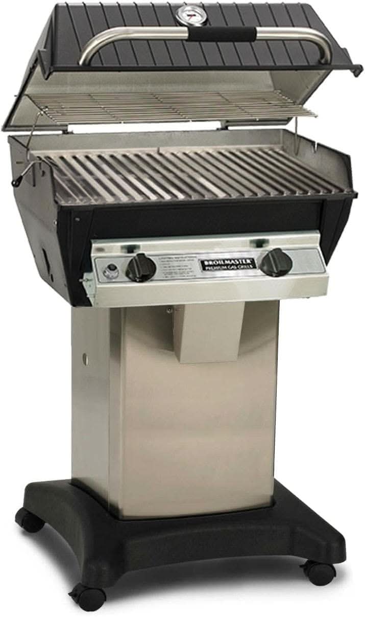 Broilmaster - 26-Inch 2-Burner Infrared Freestanding Grill - Natural G