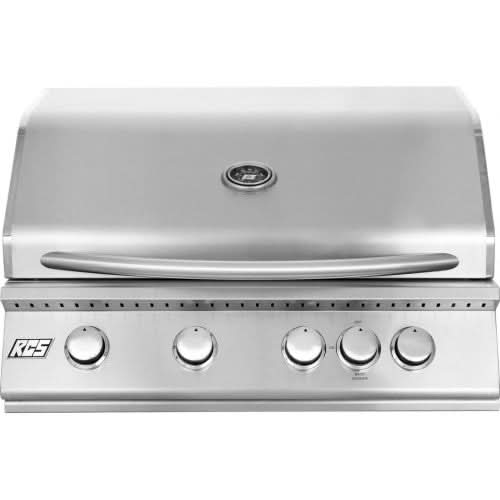 RCS Premier - 32-Inch 4-Burner Built-In Grill with Rear Infrared Burne