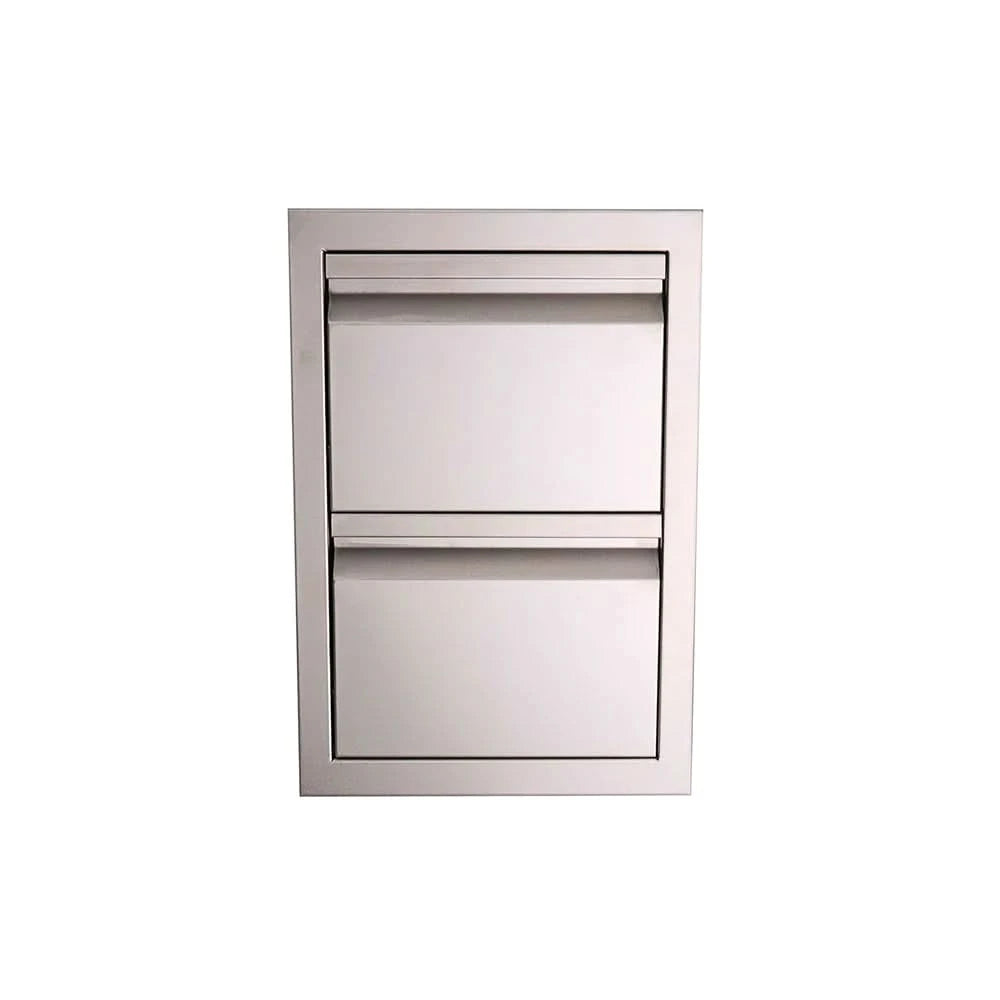 RCS Valiant Stainless Double Drawer - Fully Enclosed - VDR1