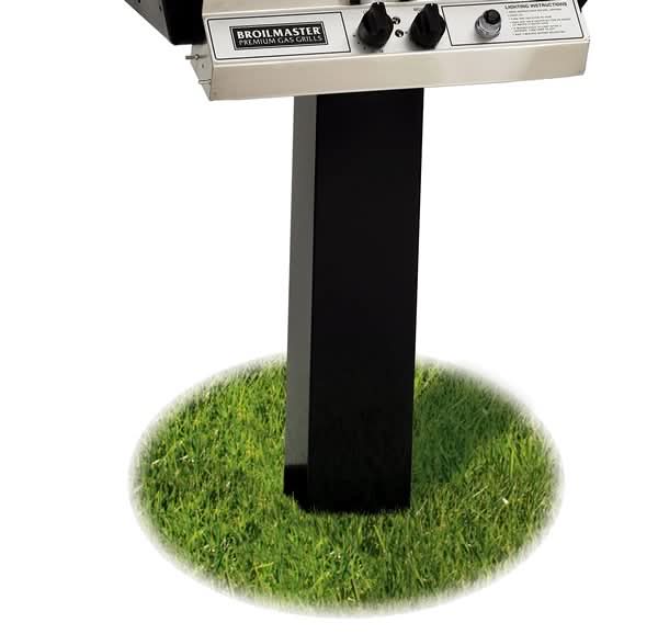 Broilmaster Premium 2-Burner in Ground Post Grill - Natural Gas - P4XN ...